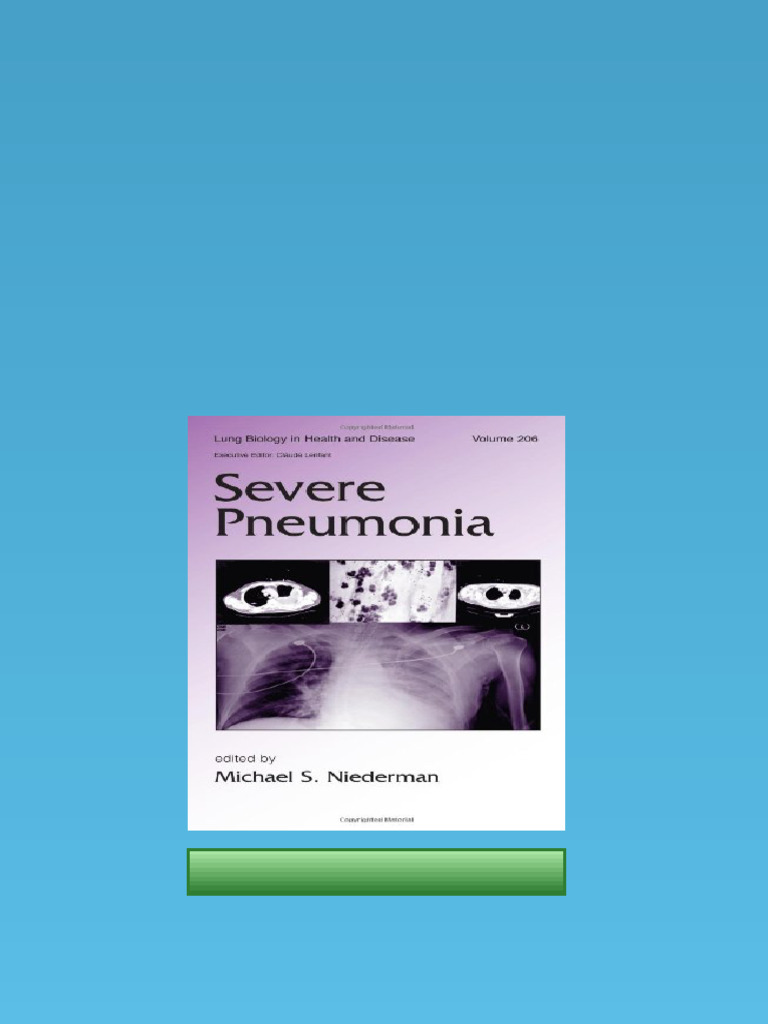 (Ebook) Severe Pneumonia (Lung Biology in Health and Disease, Volume ...