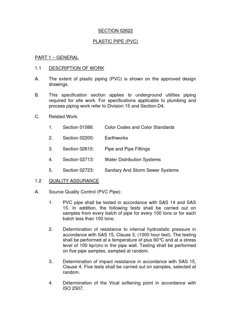 Plastic Pipe | PDF | Polyvinyl Chloride | Pipe (Fluid Conveyance)