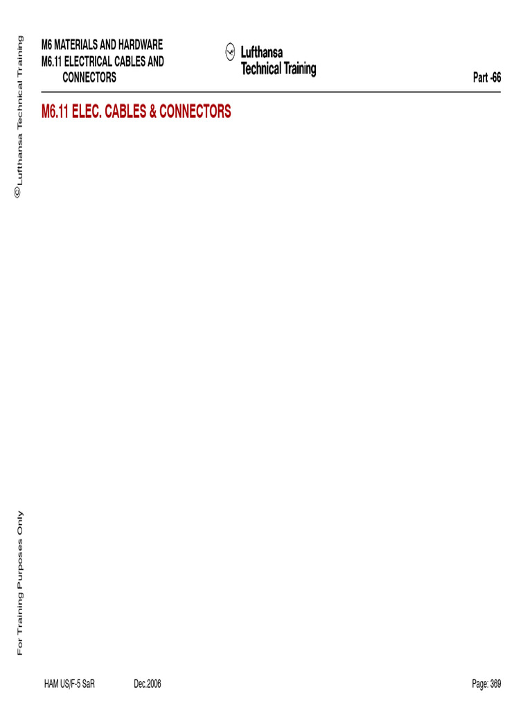 M6-Book Electrical Cable and Connectors | PDF | Coaxial Cable ...