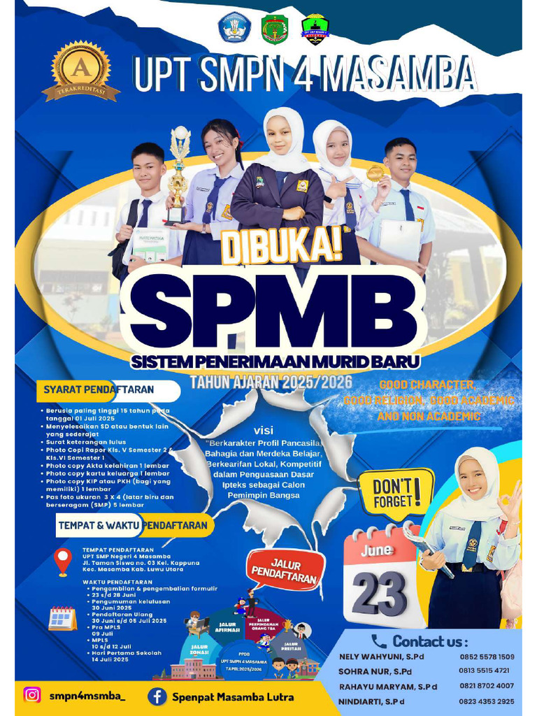 Baliho SPMB 2025 | PDF
