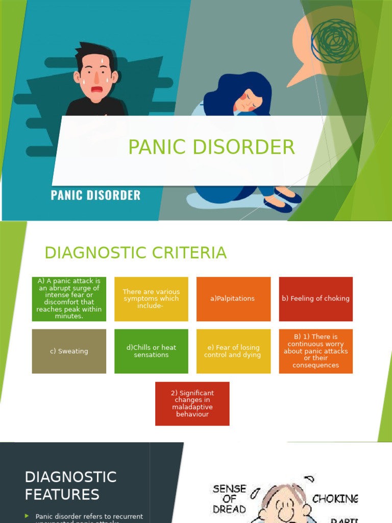 Panic Disorder Ppt 1 1 1 | PDF | Panic Attack | Panic Disorder