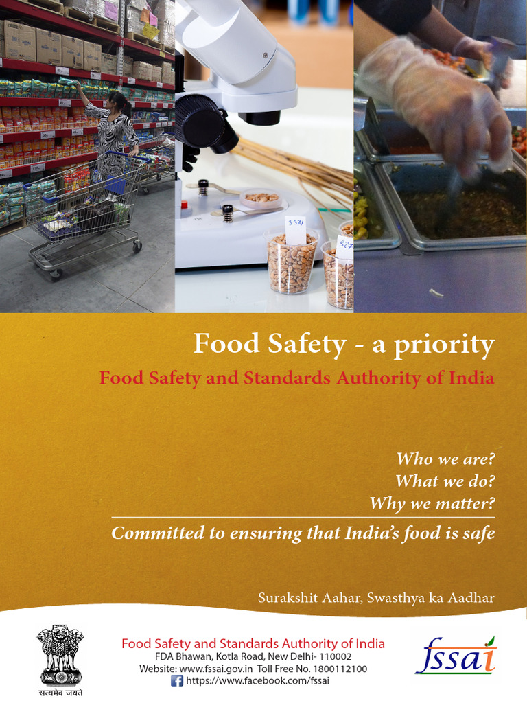 FSSAI's Role in Food Safety Standards | PDF | Food Safety | Food Industry