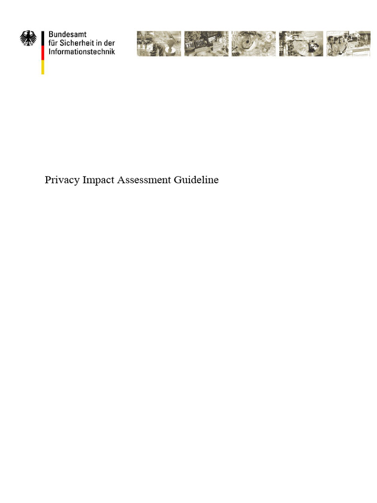 RFID Privacy Impact Assessment Guide | PDF