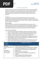D5LR IV Fluid: Uses and Indications | PDF | Electrolyte | Intravenous ...