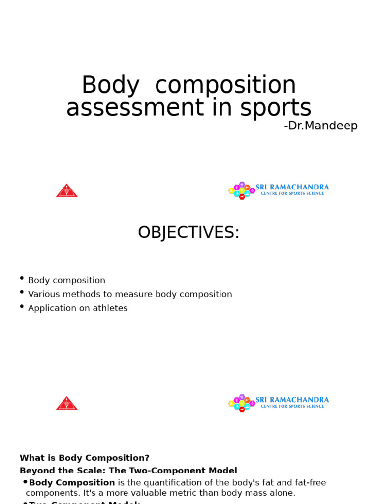 Body Composition Assessment in Sports | PDF | Adipose Tissue | Medical ...