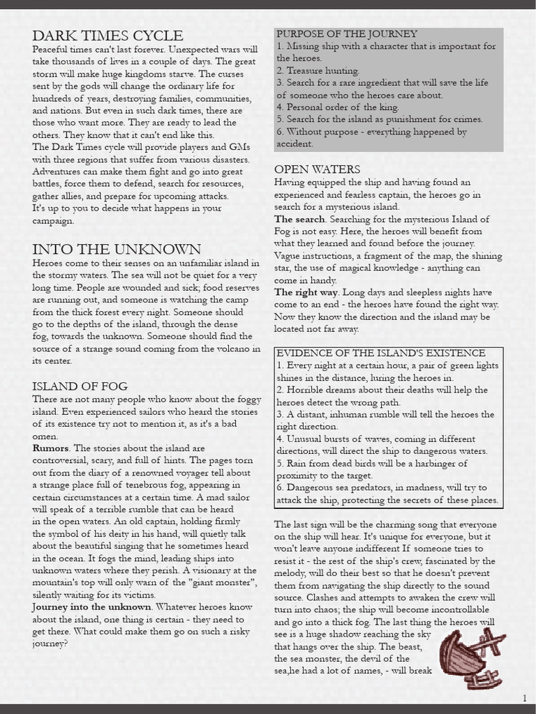 Into The Unknown Book | PDF | Hunting