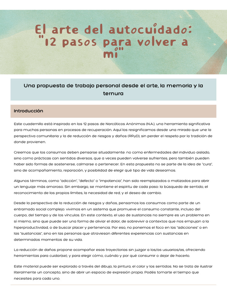 12 Pasos NA | PDF