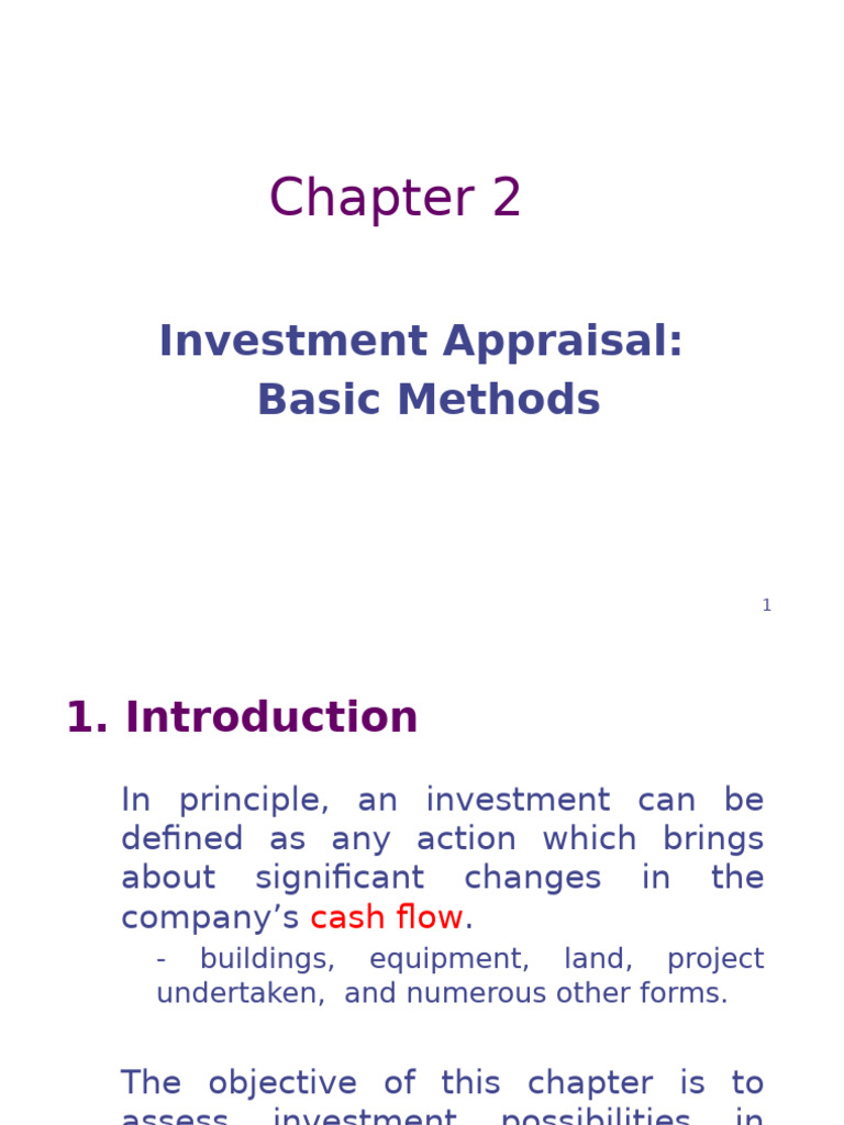 ch - 02 - present (1) 副本 | PDF | Net Present Value | Internal Rate Of Return