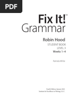 Fix It Grammar Level 1 | PDF | Part Of Speech | Grammatical Number