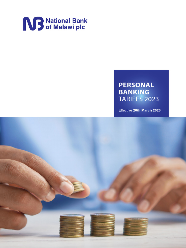 NBM Personal Banking Tariffs 2023 | PDF | Transaction Account | Banks