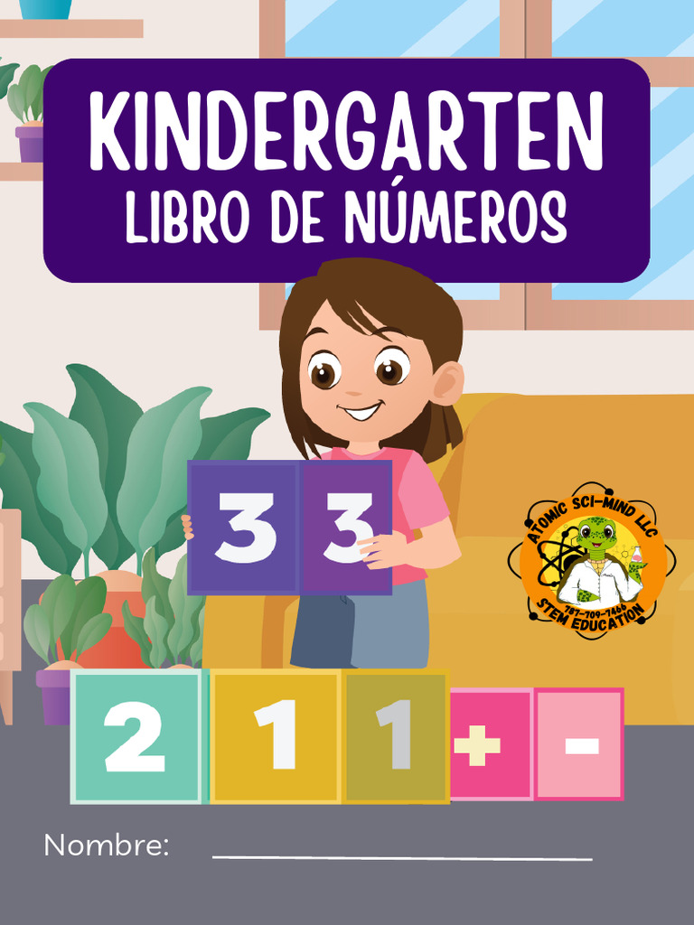 Libro de Números para Kindergarten | PDF