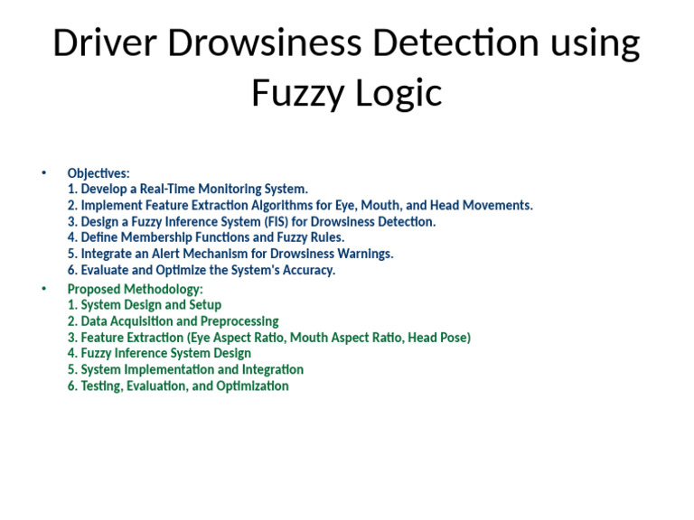 Driver_Drowsiness_Detection_Slide_v2 | PDF