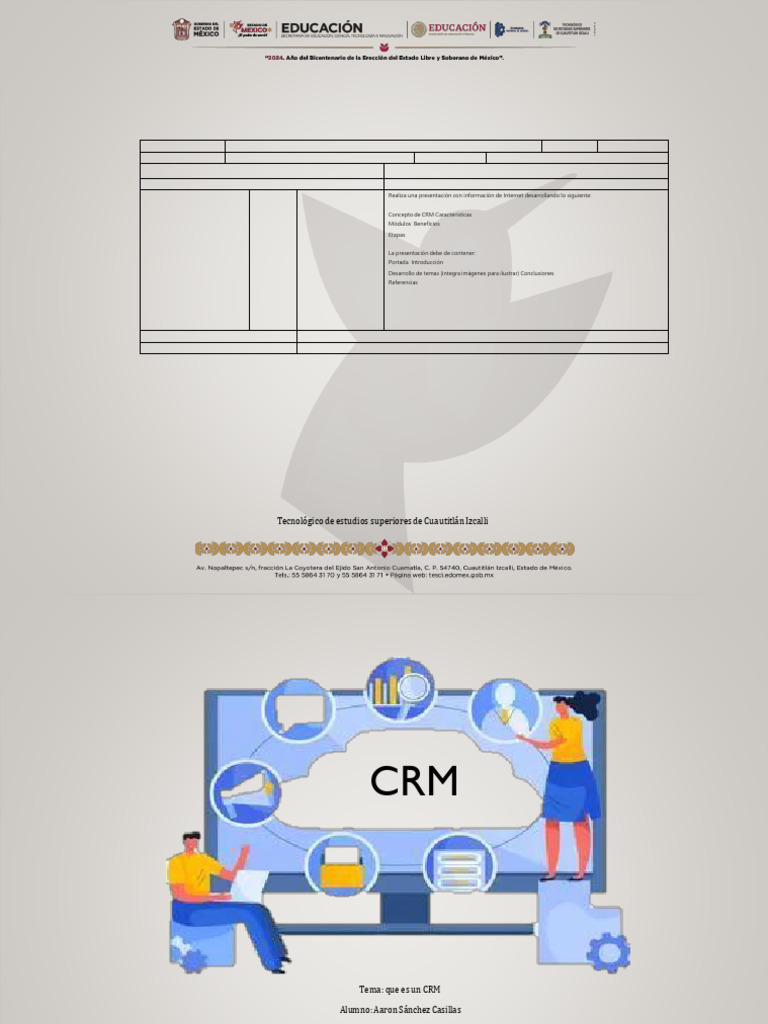 Importancia del Módulo de Ventas en CRM | PDF | Gestión de la relación ...