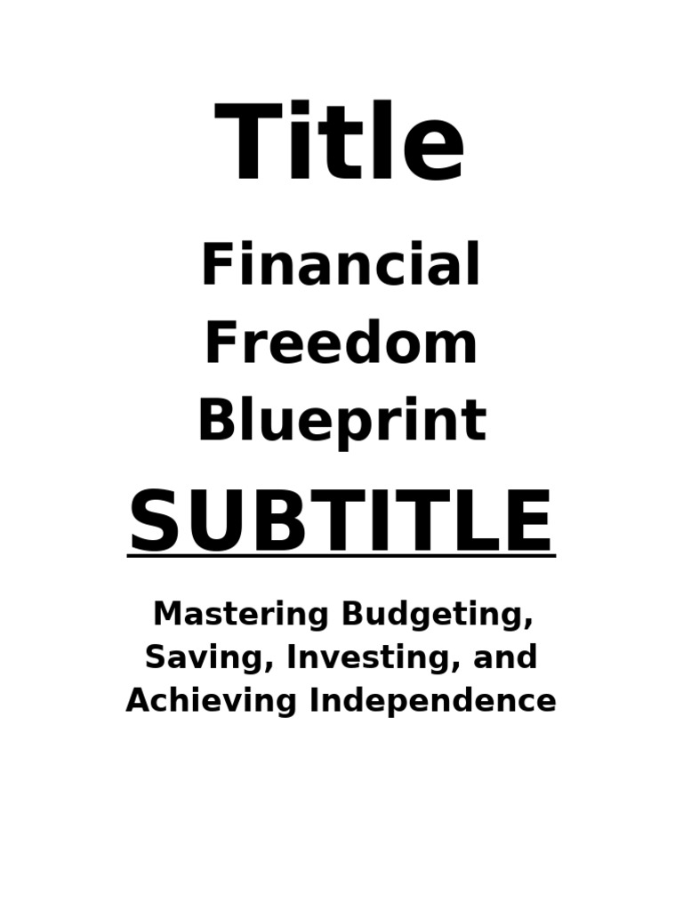 Financial Freedom Blueprint Guide | PDF | Investing | Retirement