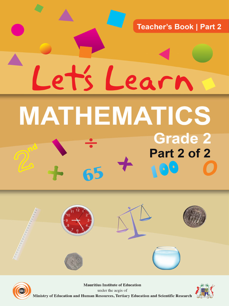 Let's Learn Mathematics-Grade 2-Part 2-Teacher's Book | PDF ...