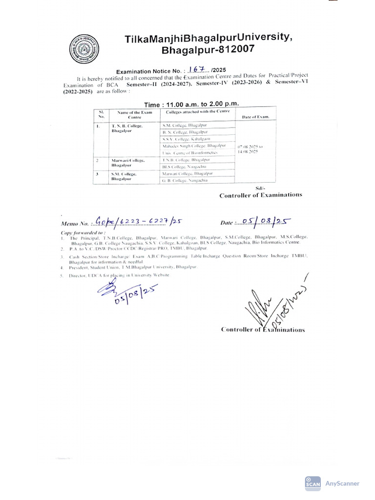 BCA Practical Centre | PDF
