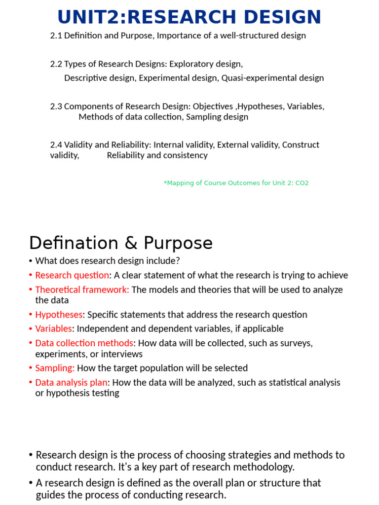 Understanding Research Design Essentials | PDF | Experiment | Survey ...
