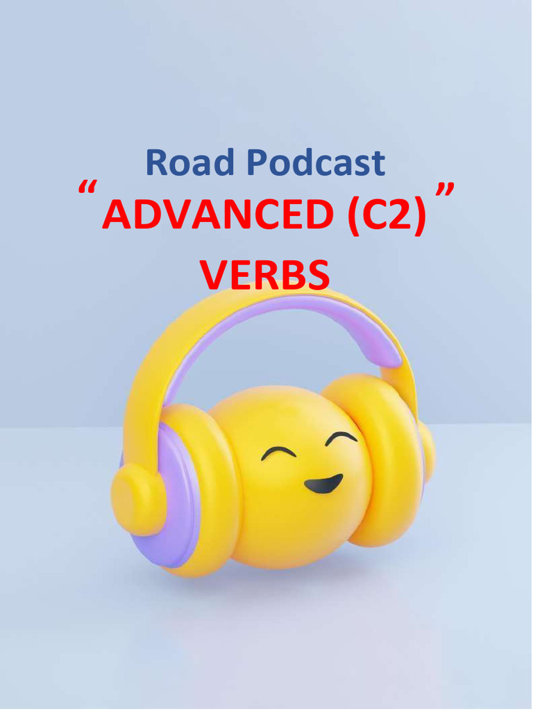 Advanced C2 Verbs To Build Your Vocabulary Pdf Stress