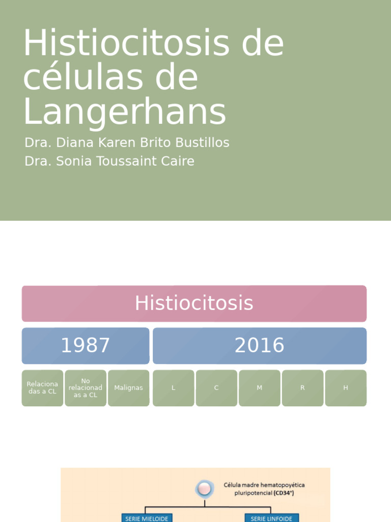 Histiocitosis de Células de Langerhans | PDF | Condiciones cutáneas ...