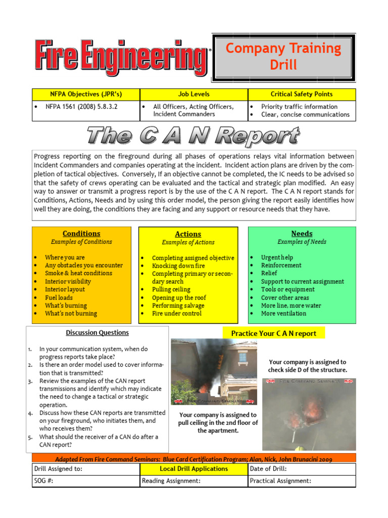20091008drill Canreport | PDF