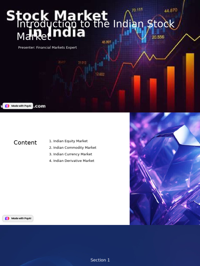 Introduction To The Indian Stock Market - V1 | PDF | Derivative ...
