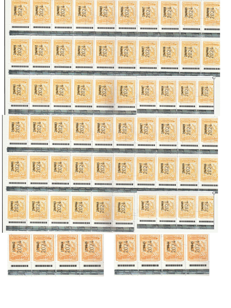 Timbres Notariales | PDF