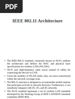 Ieee 802.11 System and Protocol Architecture | PDF | Wireless Lan | Ieee 802.11