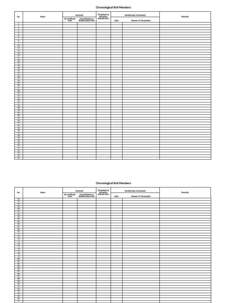 0e12793543 1628102518 Roll Book Template 0317 Digital Updated | PDF ...