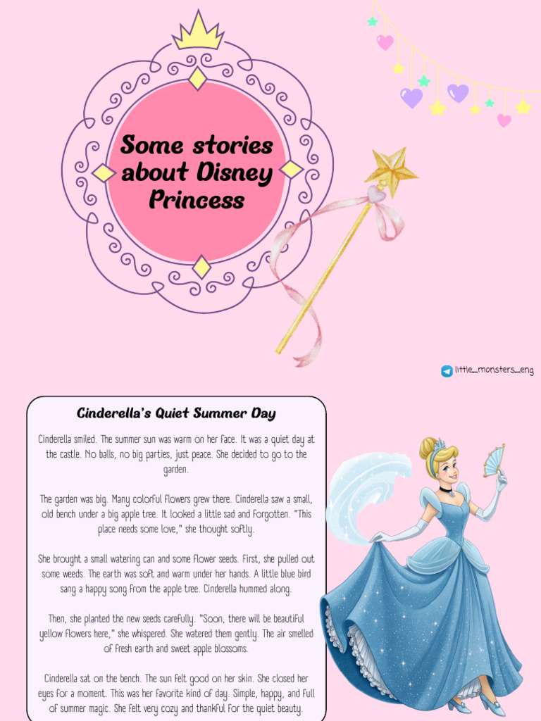 Disney Princess Stories: Fun Adventures | PDF | Cakes