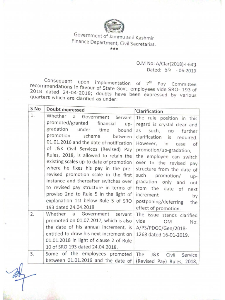 Clarification Codes Dated 24 06 2019 1 20210218145559 | PDF