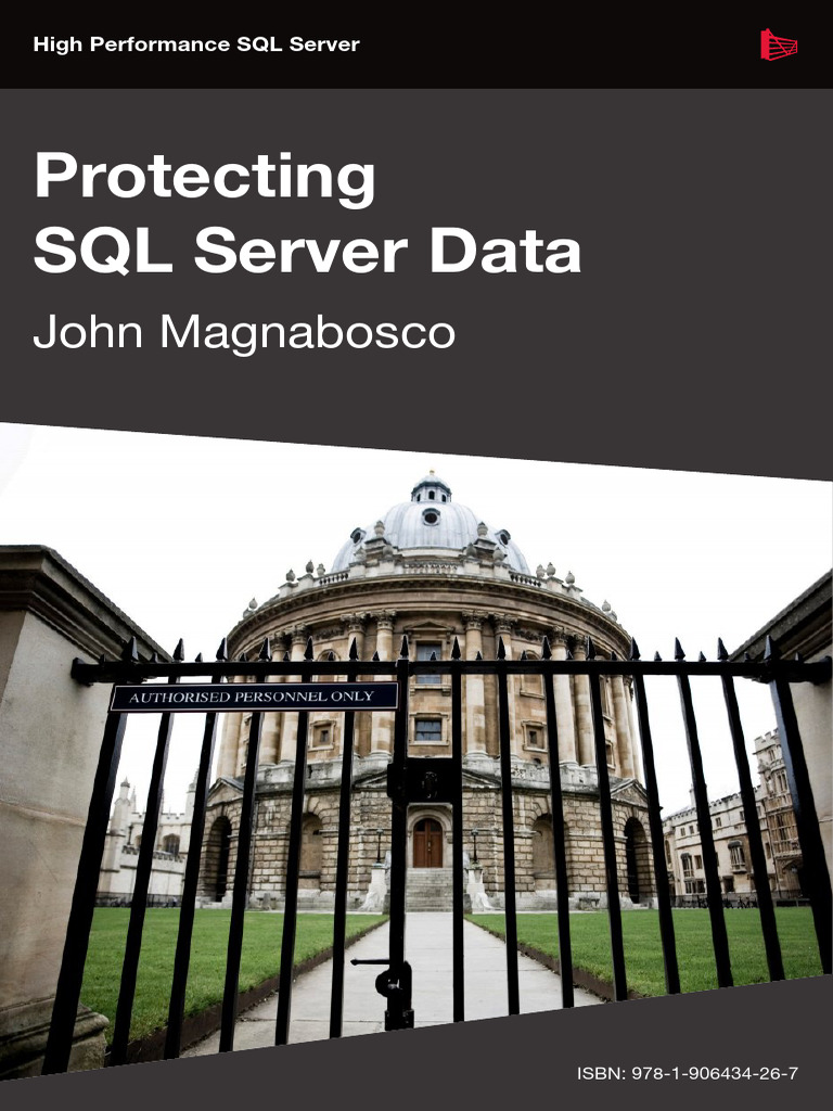 Protecting SQL Server Data | PDF | Databases | Information Sensitivity