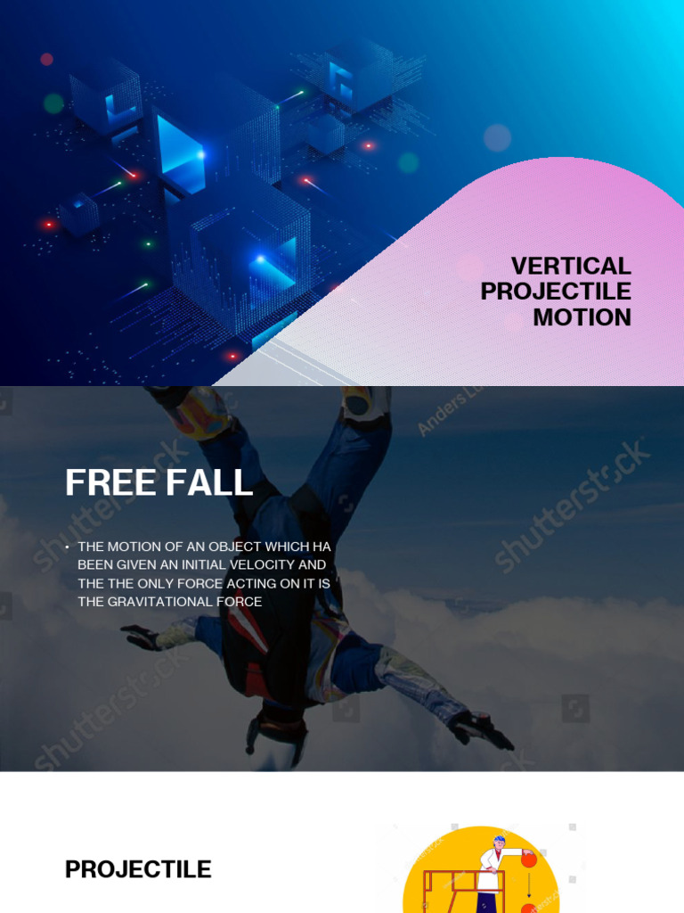 Vertical Projectile Motion | PDF