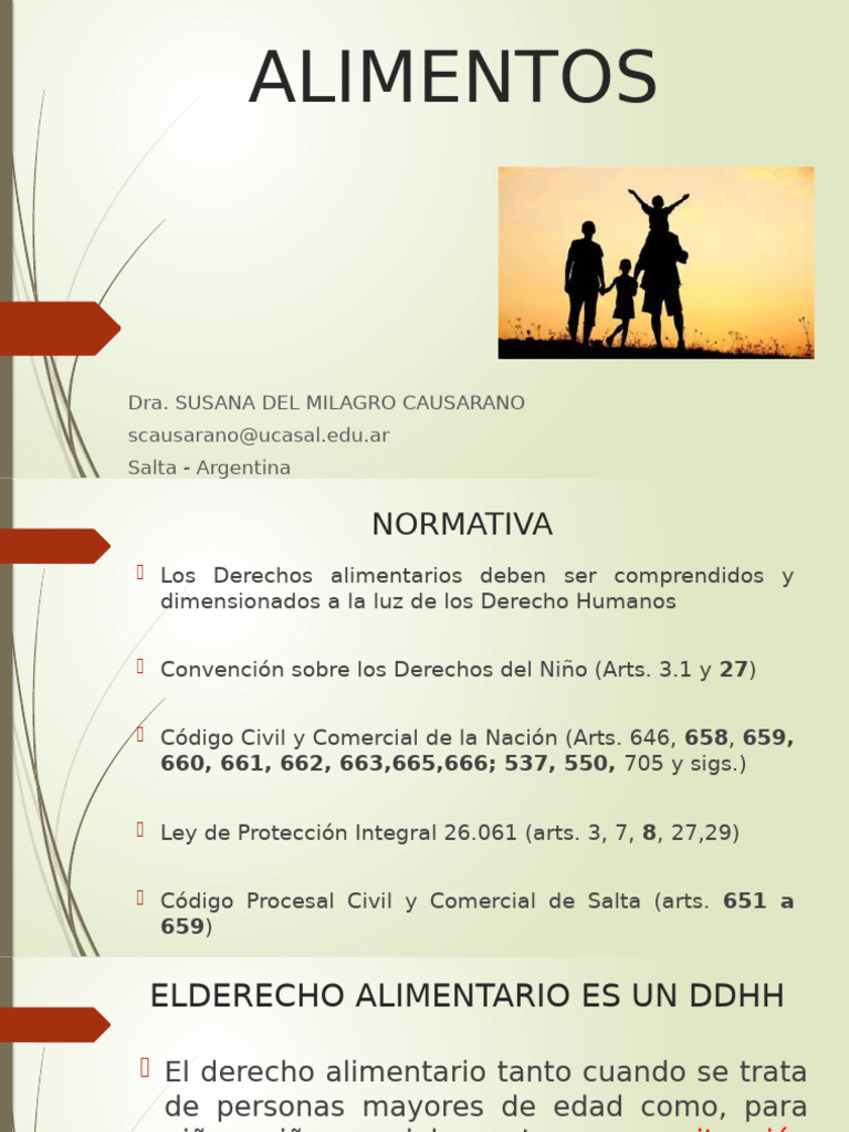 Alimentos Susana | PDF | Pensión alimenticia | Mediación