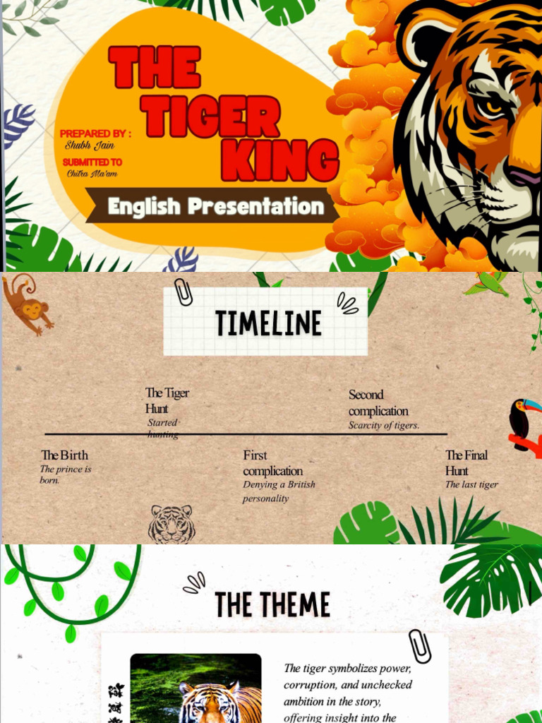 Tiger King English Presentation | PDF