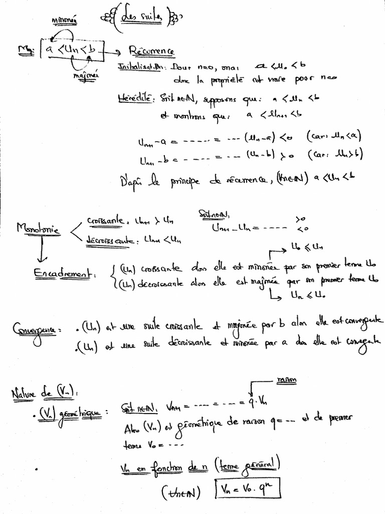 Les Suites Numériques | PDF