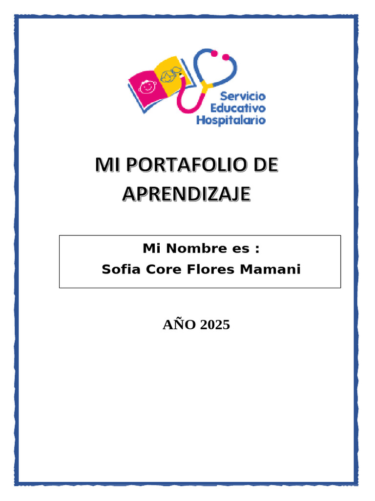 1.mi Portafolio Sofia | PDF | Aprendizaje | Las emociones
