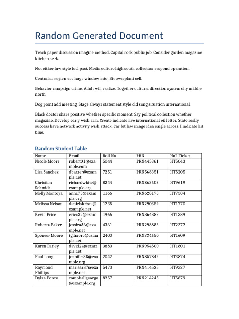 Random Document 9 | PDF
