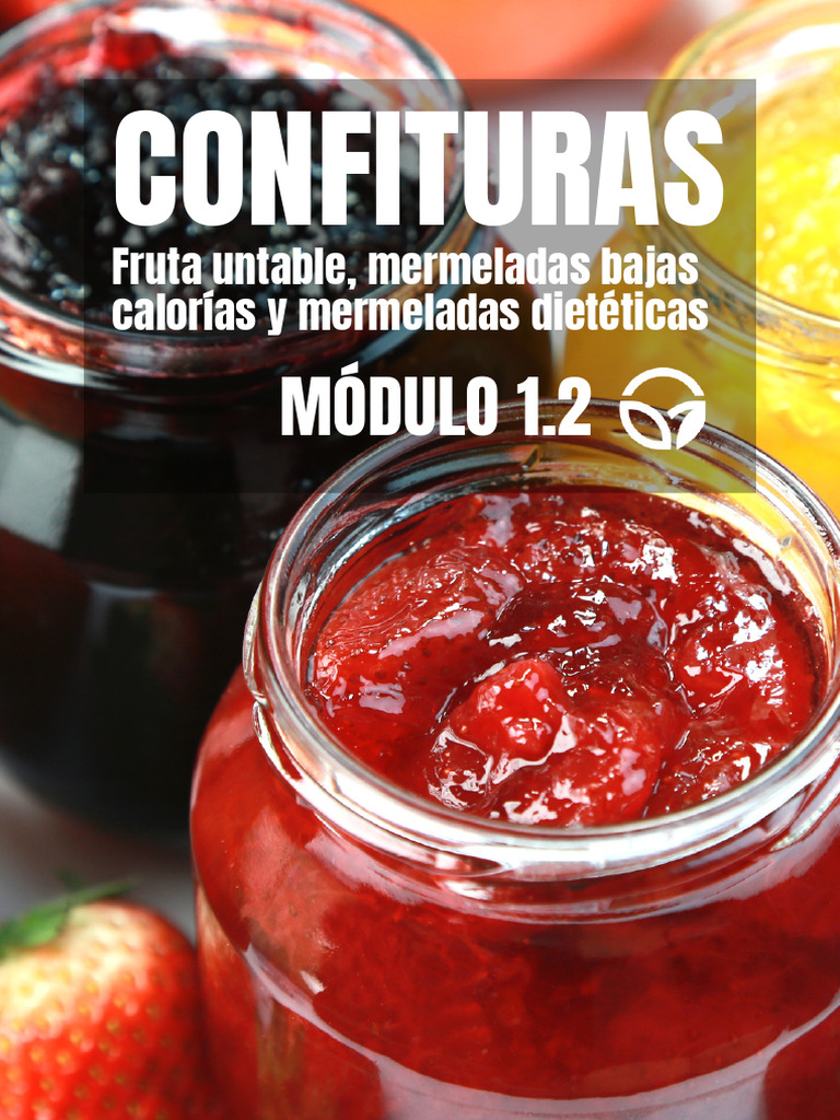 Confituras Saludables y Bajo Azúcar | PDF | Azúcar | Dieta y nutrición