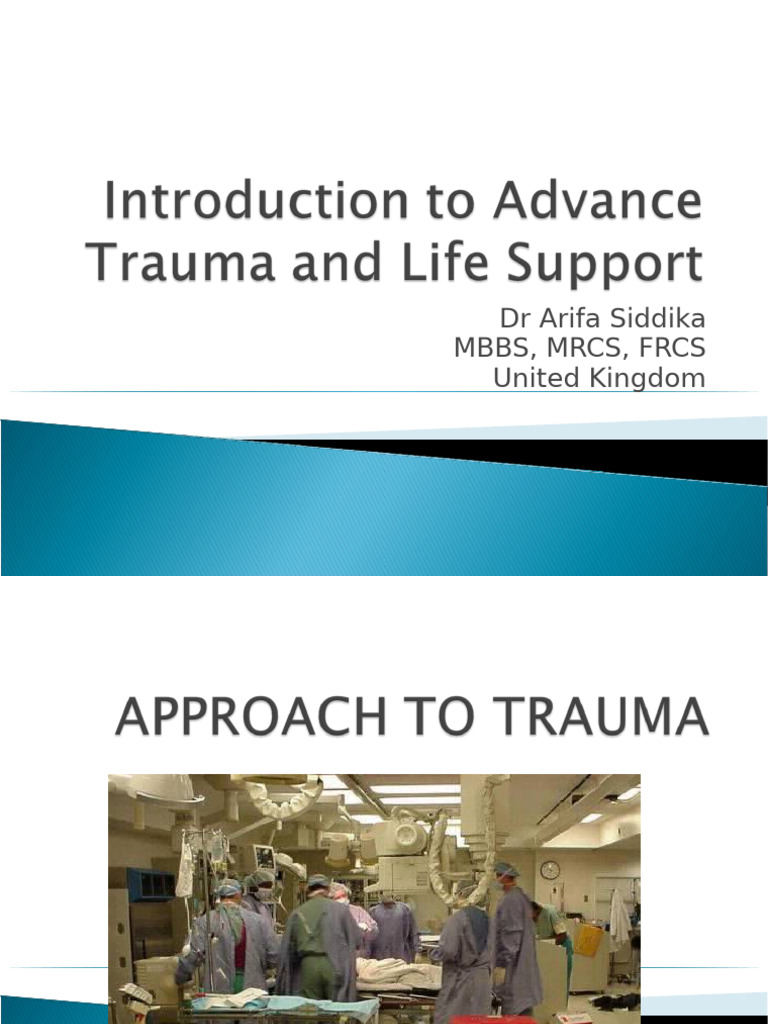 Trauma Assessment and Management Guide | PDF | Major Trauma | Medical ...