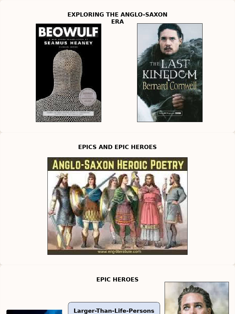 Exploring The Anglo Saxon Era May 12th 2025 | PDF
