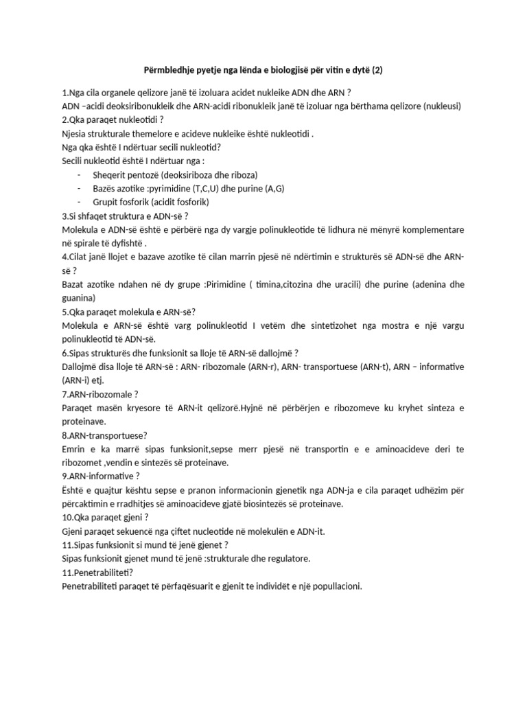 Pyetje Viti 3 | PDF
