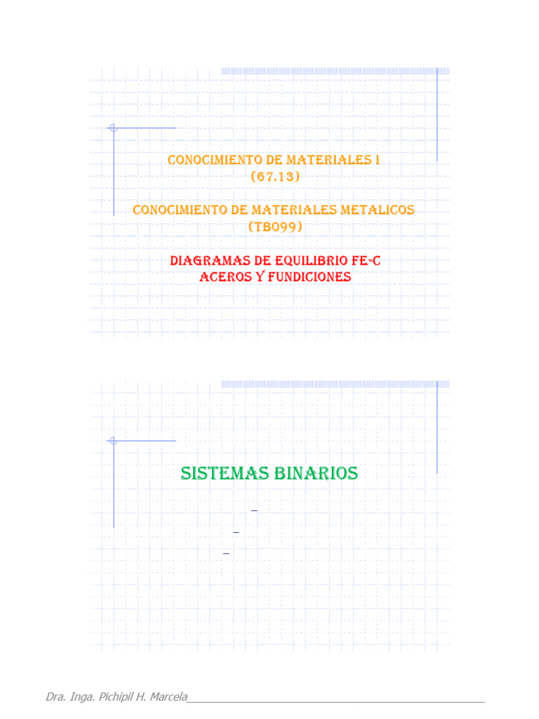 Clase Diagramas - FeC - 2024 | PDF | Hierro fundido | Metalurgia