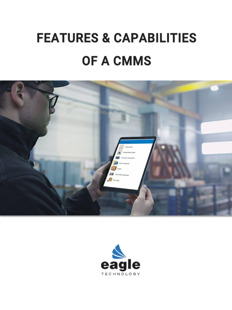 CMMS Features and Capabilities e Book | PDF | Software | Performance Indicator