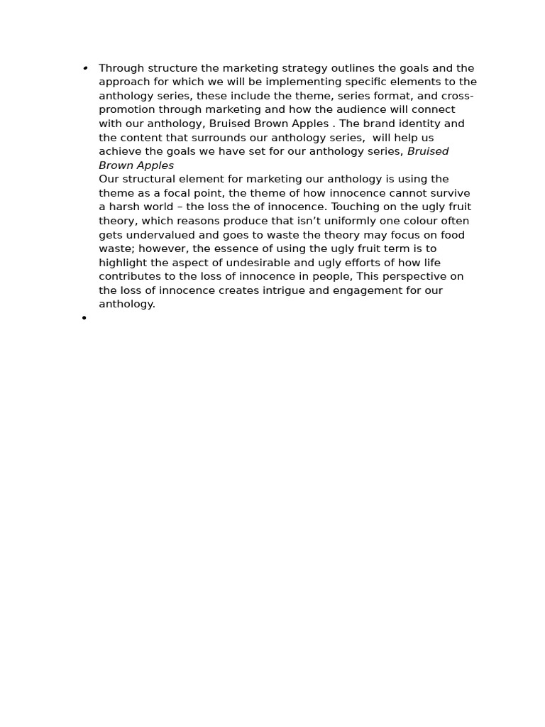 Bruised Brown Apples | PDF