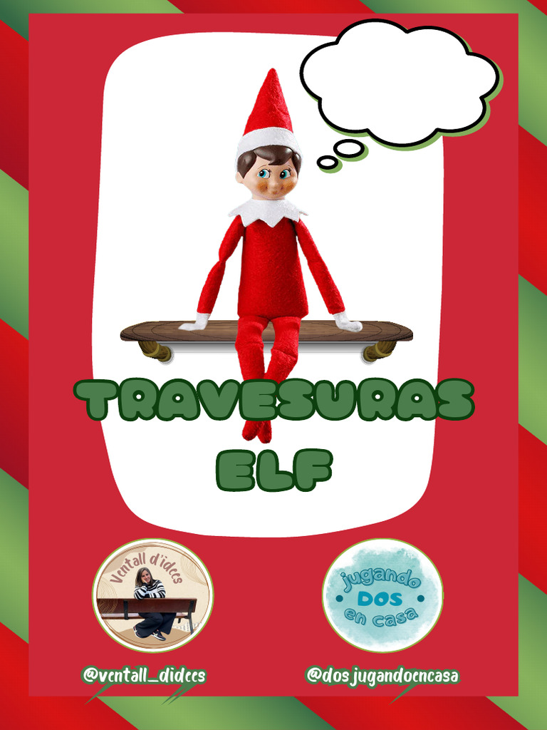 25 Travesuras Navideñas del Elfo | PDF | Galleta | Duendes