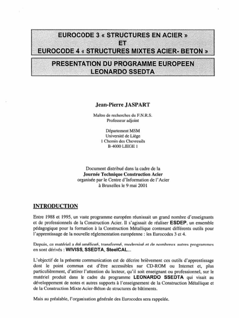 Eurocode3 Et 4 | PDF