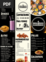 Menú y Precios de Frisby en Colombia | PDF