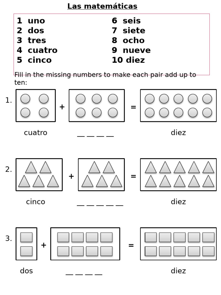 Actividades Matemáticas para Primer Grado | PDF