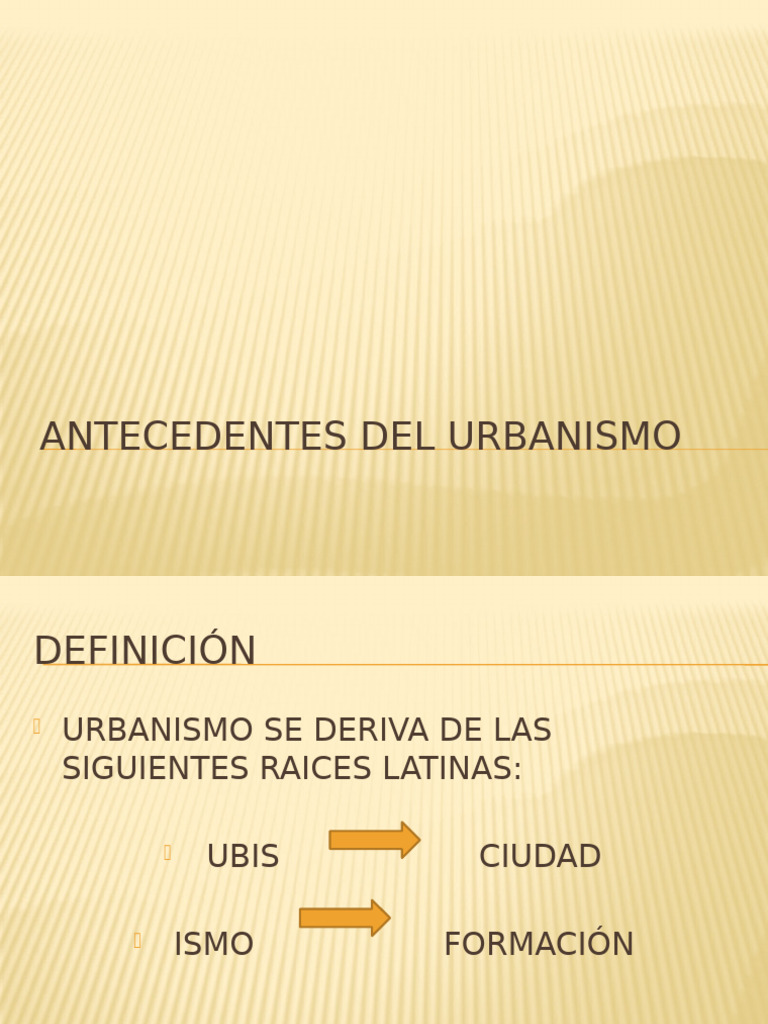 Fundamentos y Evolución del Urbanismo | PDF | Urbanismo | Planificación ...