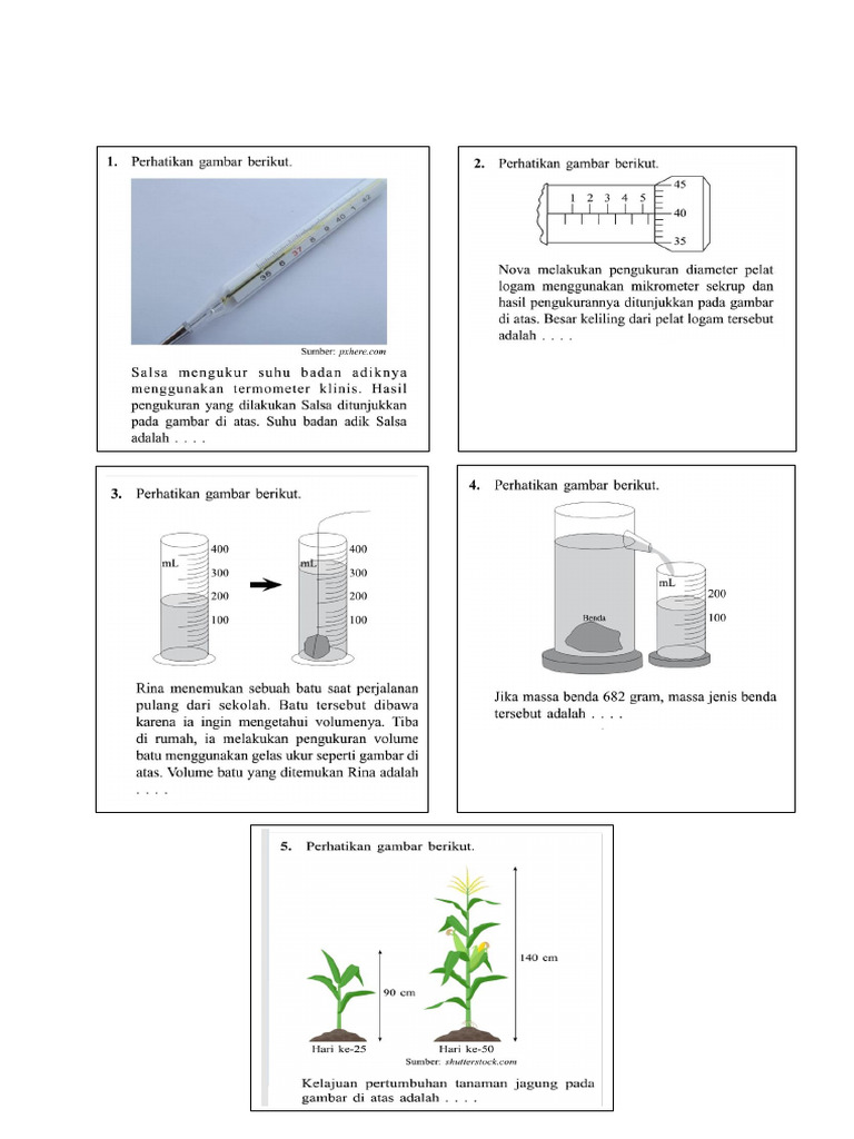 Soal Pengayaan Ipa 7ab | PDF